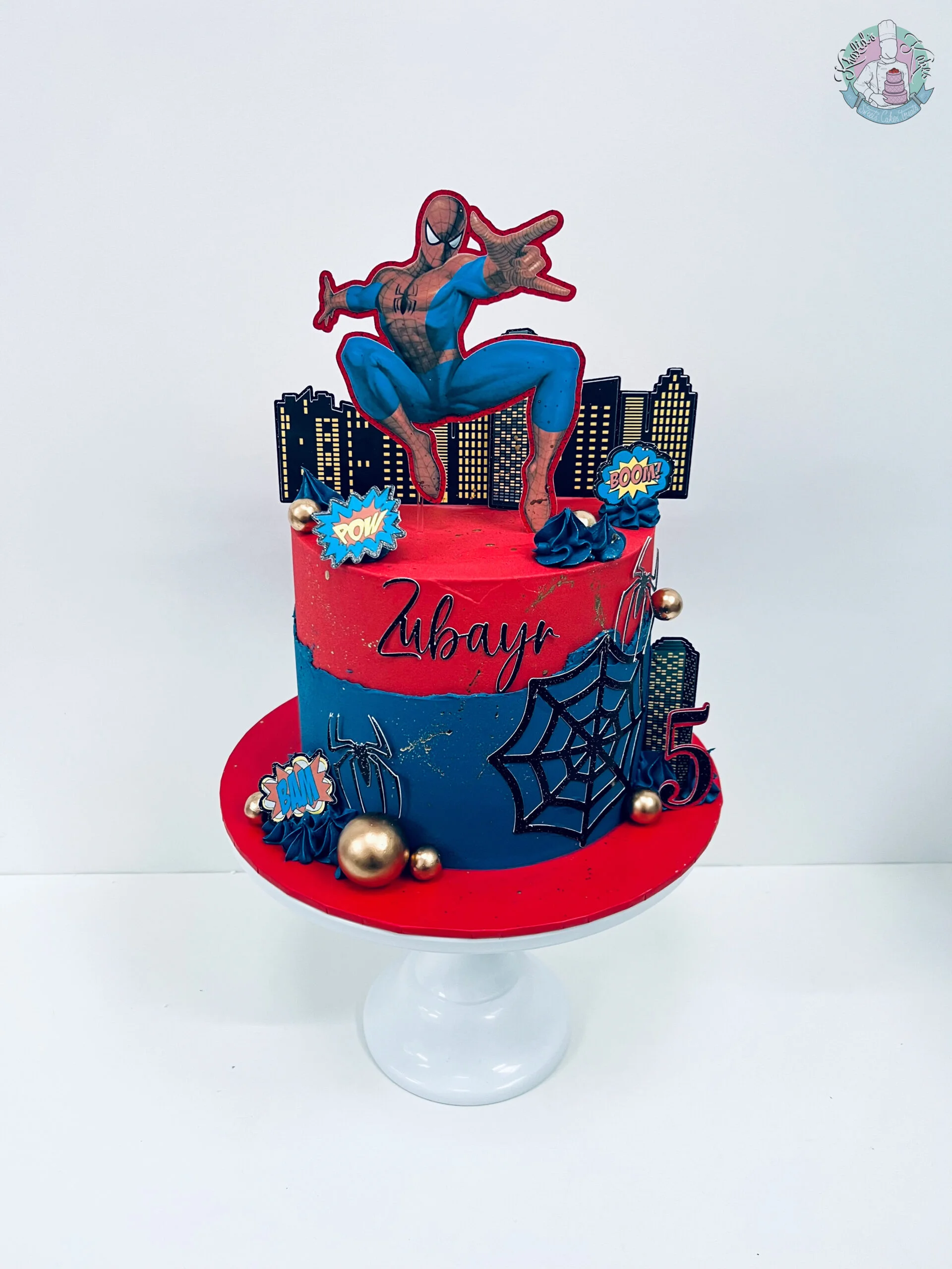 Decorative Superhero Cake Table Party Decor For The Jr. Superhero!