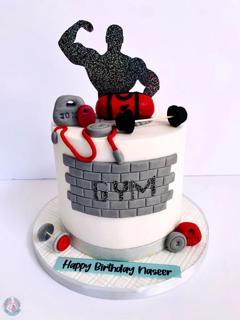 Gym Cake | Khalids Kakes