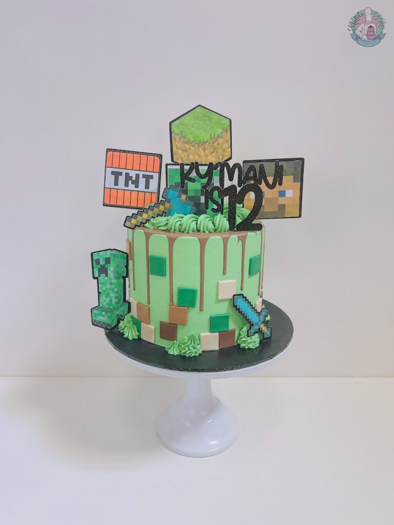 Minecraft Wedding Cake Toppers Minecraft Mine World Acrylic Cake